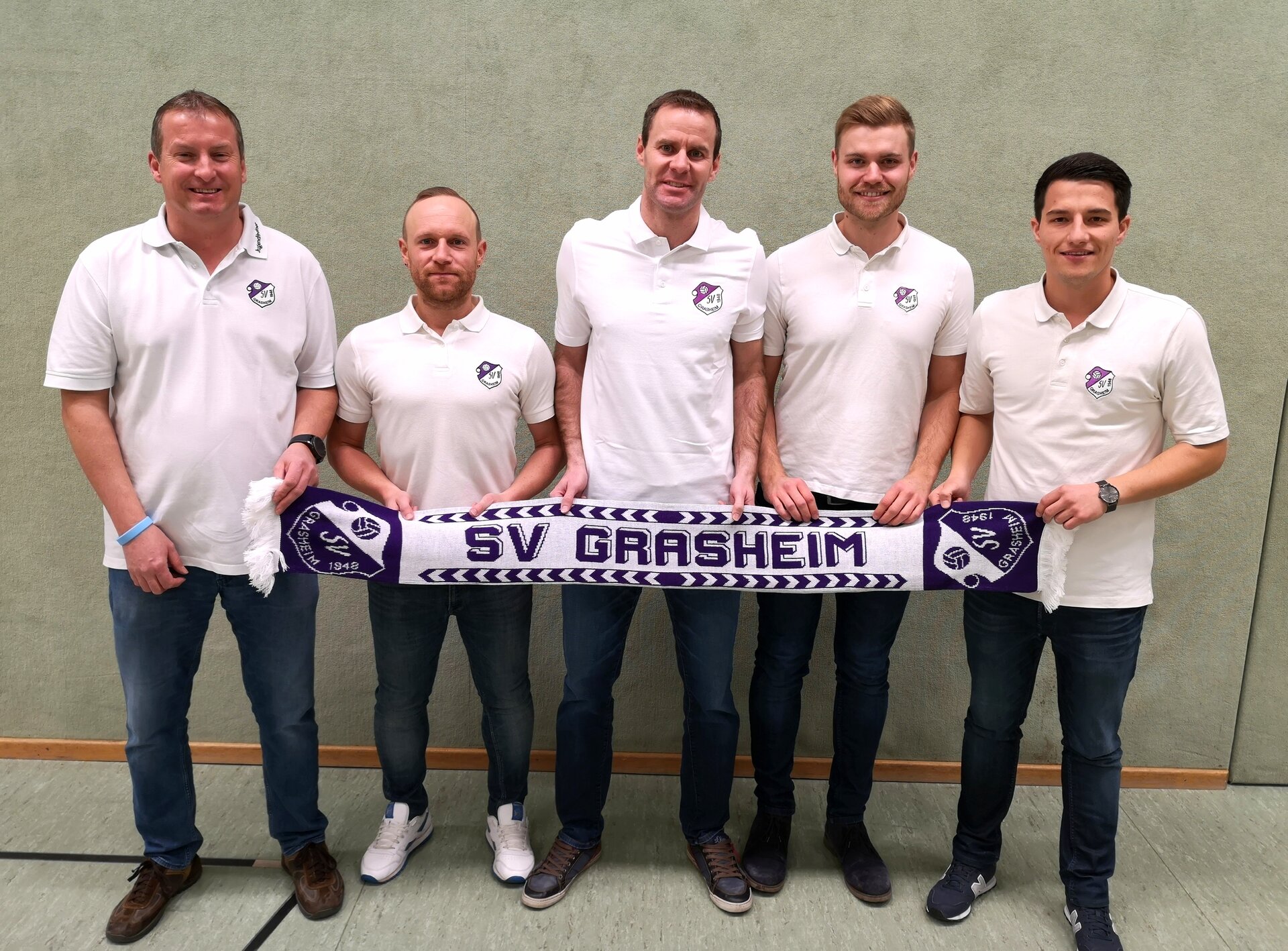 Herren - Neuer Spielertrainer Tobias Bauer : SV Grasheim